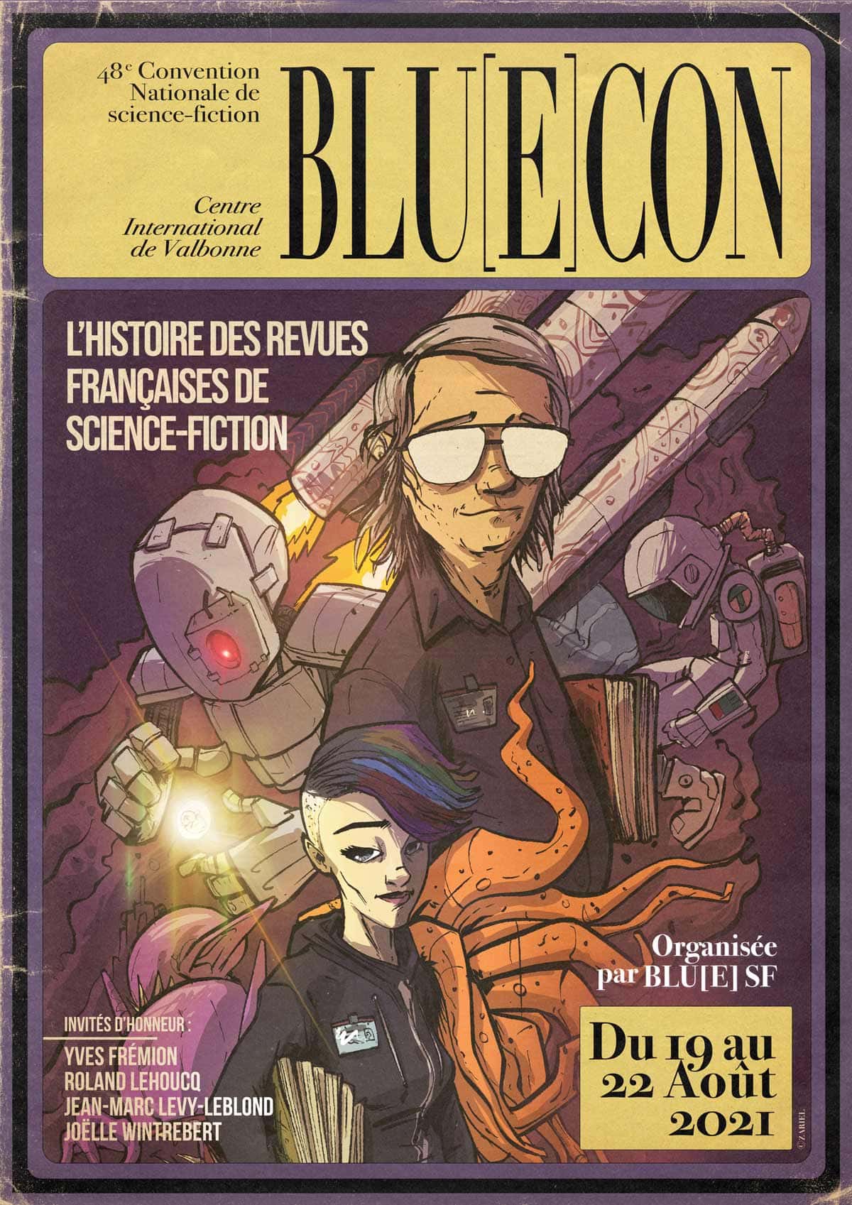 "Découvrez l'affiche officielle de la BlueCon" - Club Présences d'Esprits